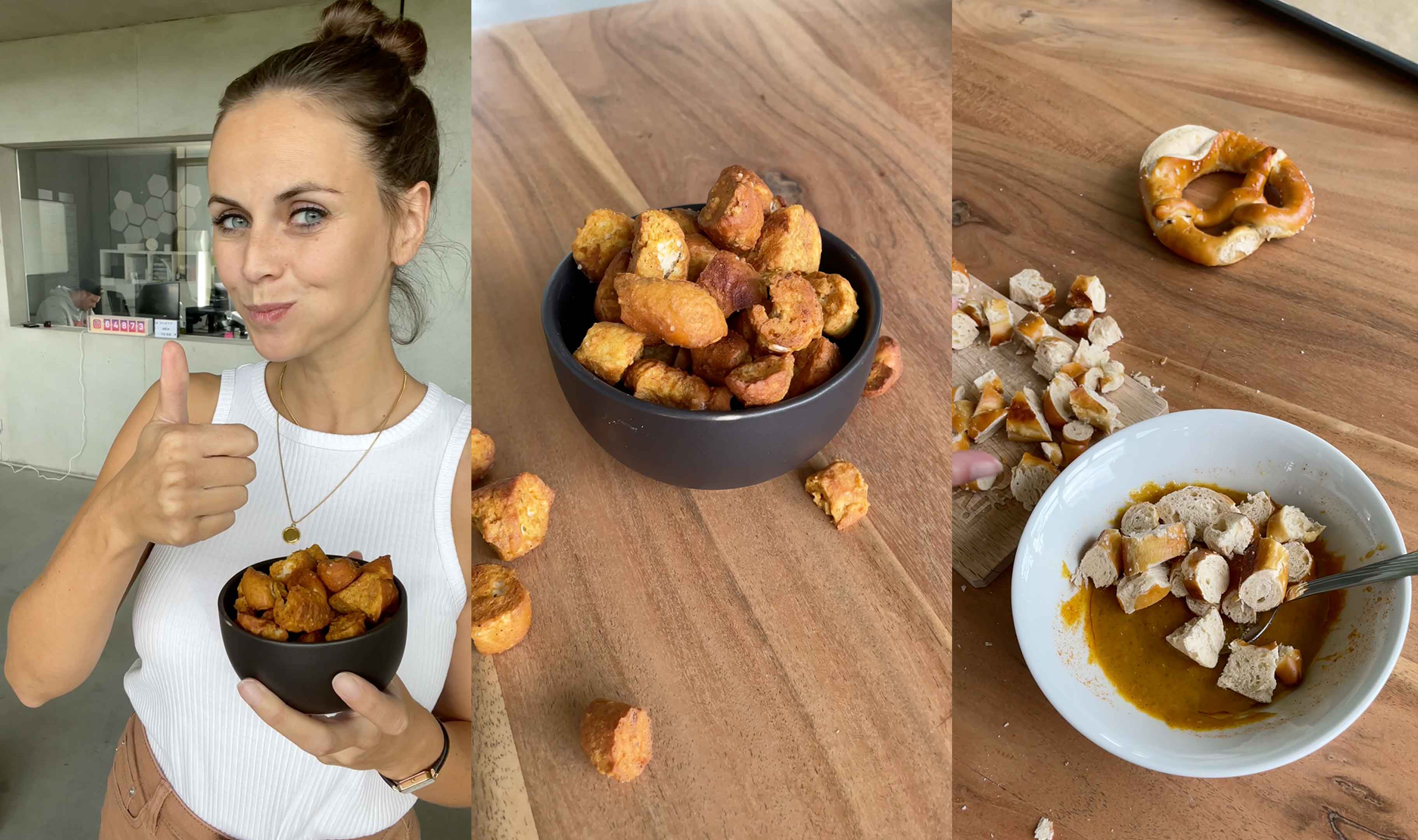 Vegan honey & mustard pretzel snack – LiveFresh